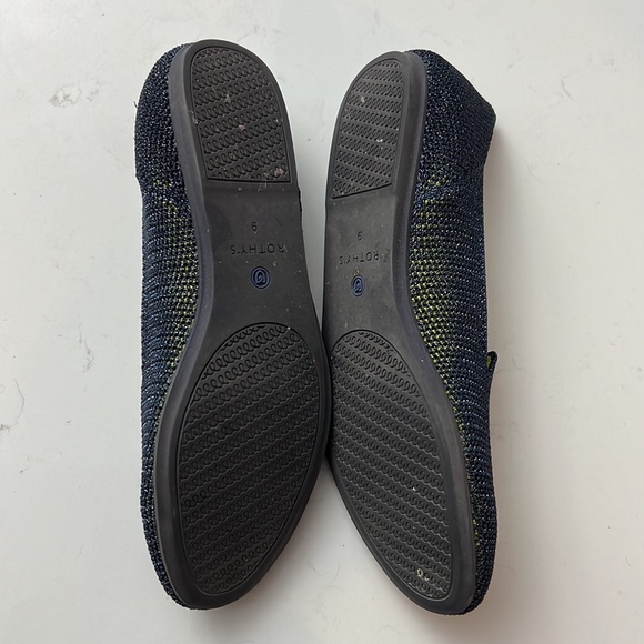 Rothy's | Shoes | Sparkle Navy Rothys In Vguc Size 9 | Poshmark